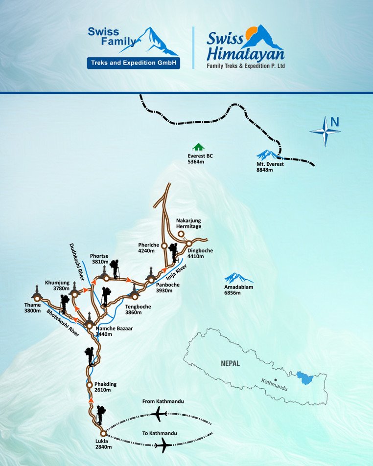 Meditational Trek To Buddhist Sacred Sites Trail Of Khumbu R