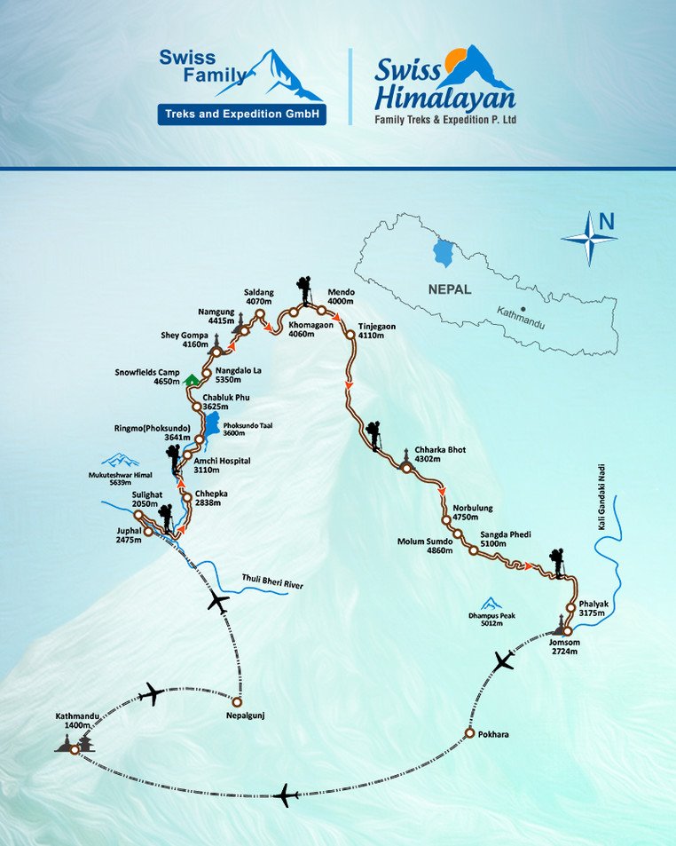Upper Dolpo Trek Traverse 5 Mountain Passes, 30 Days