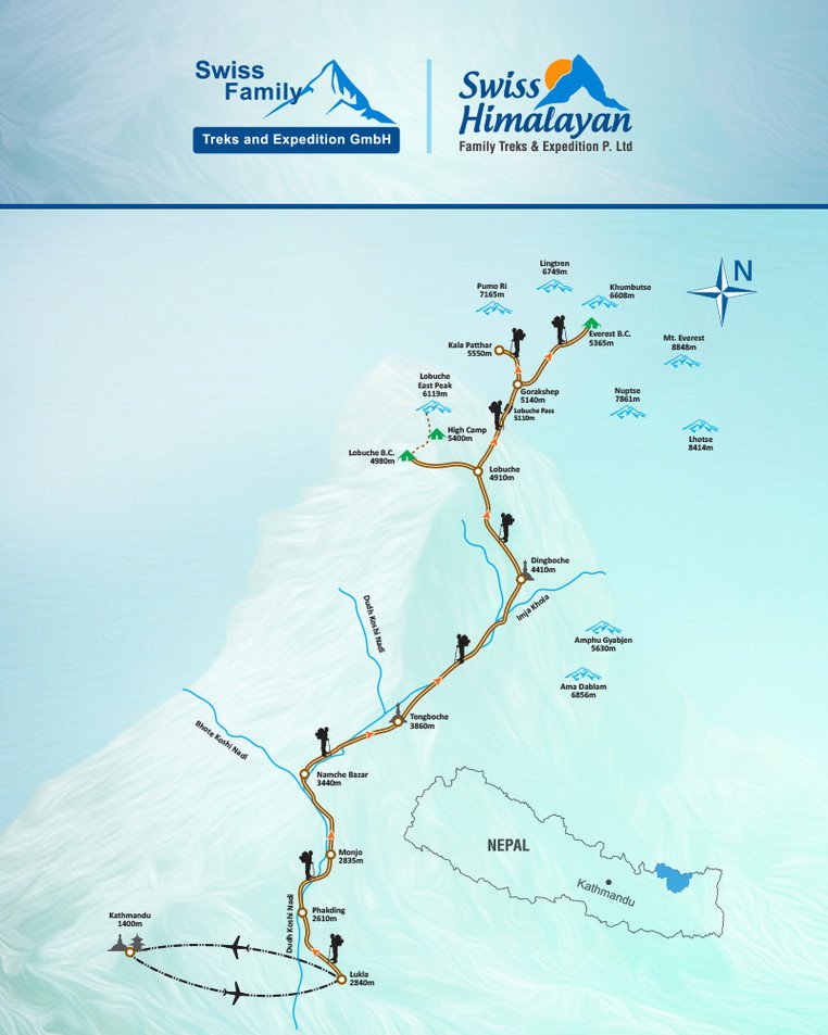 Lobuche East Peak Climbing, 19 Days