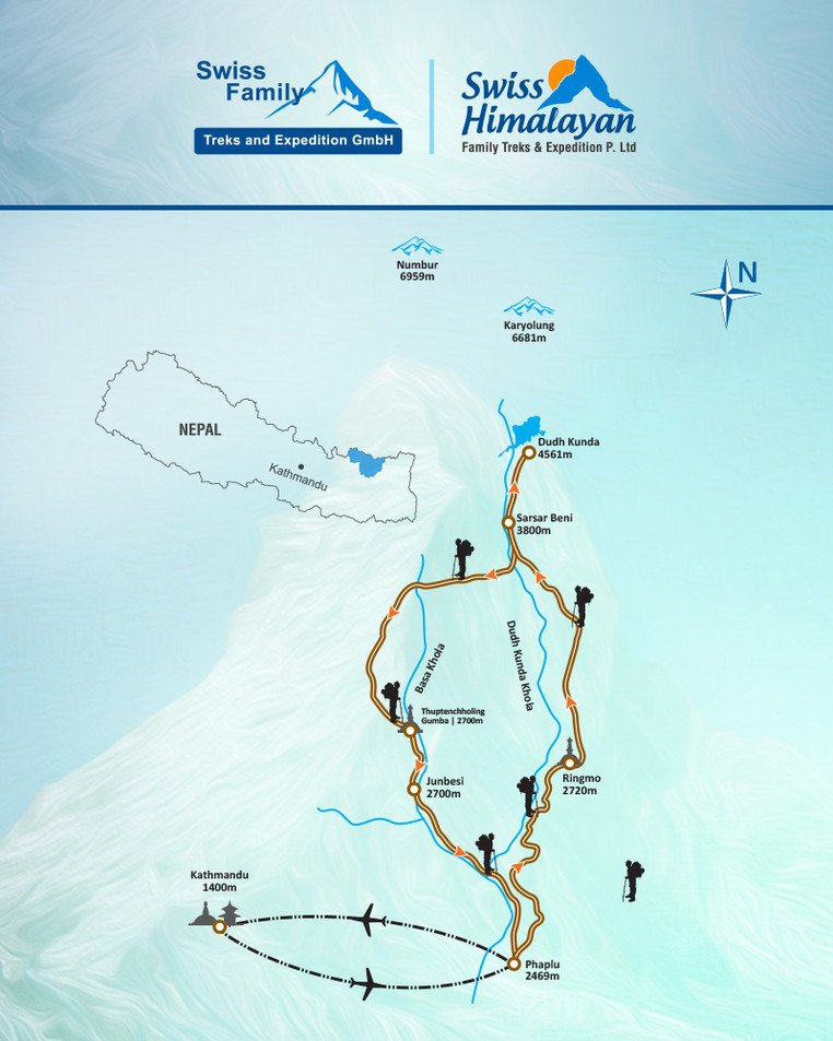 Dudh Kunda (Sacred Milk Lake) Lodge Trek, 9 Days